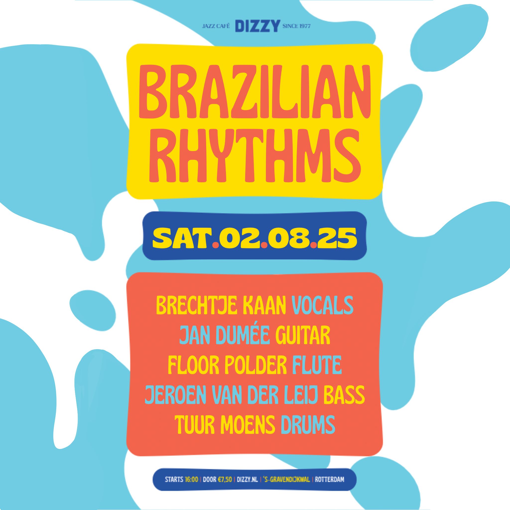 “The Best of Brazilian Jazz” – Live! - Jazzcafe Dizzy
